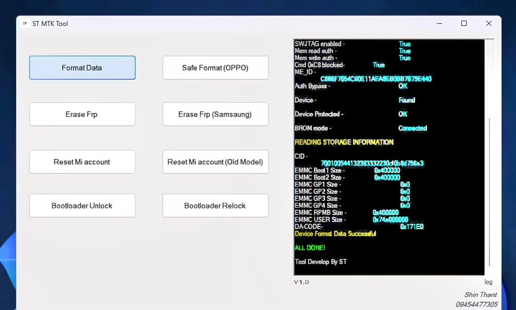Download ST MTK Tool 1.0 2024 Erase FRP Samsung Reset Mi account Xiaomi ... Download ST MTK Tool 1.0 2024 Erase FRP Samsung Reset Mi account Xiaomi ...